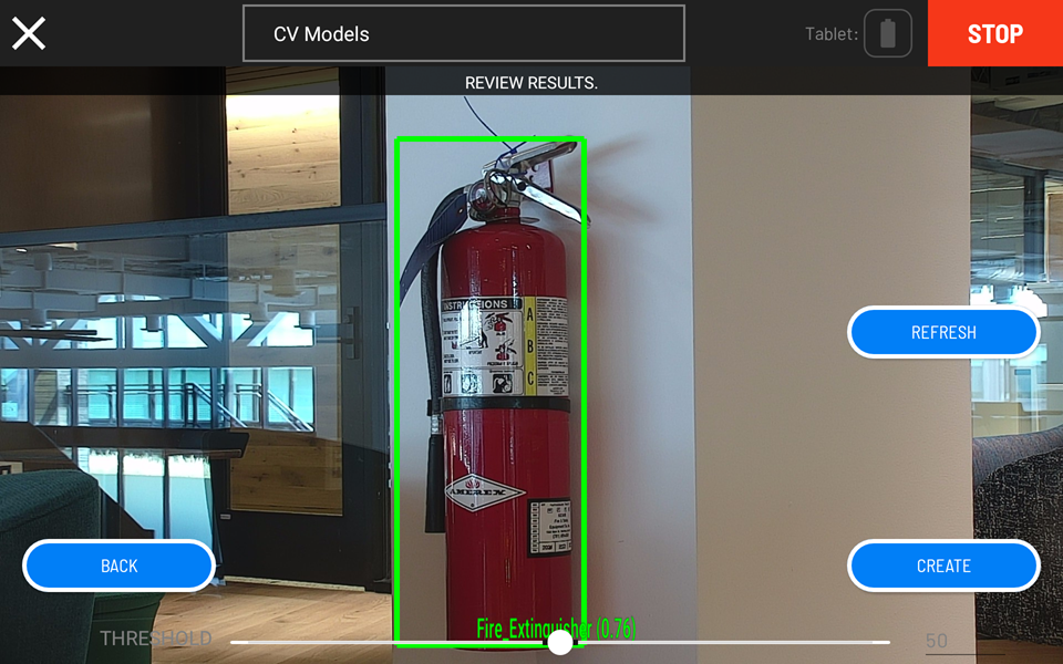 Integrating Computer Vision (CV) models with the Spot robot