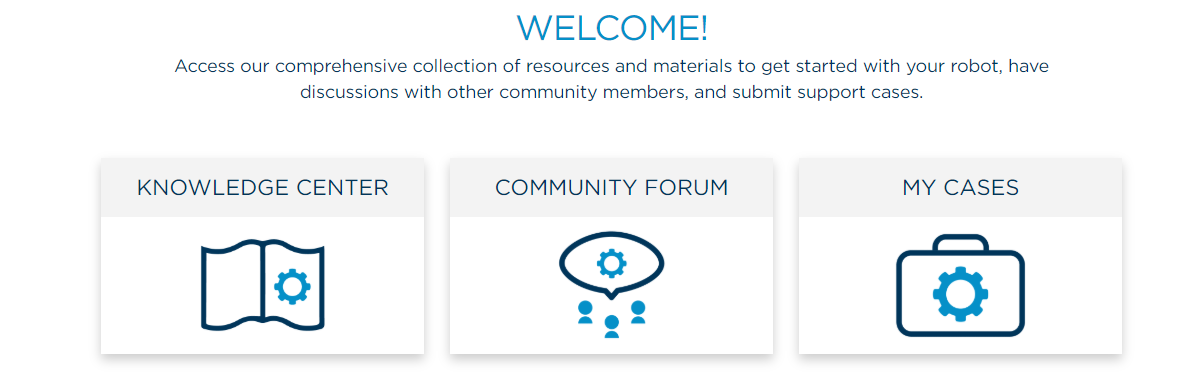 Welcome To The Boston Dynamics Support Center