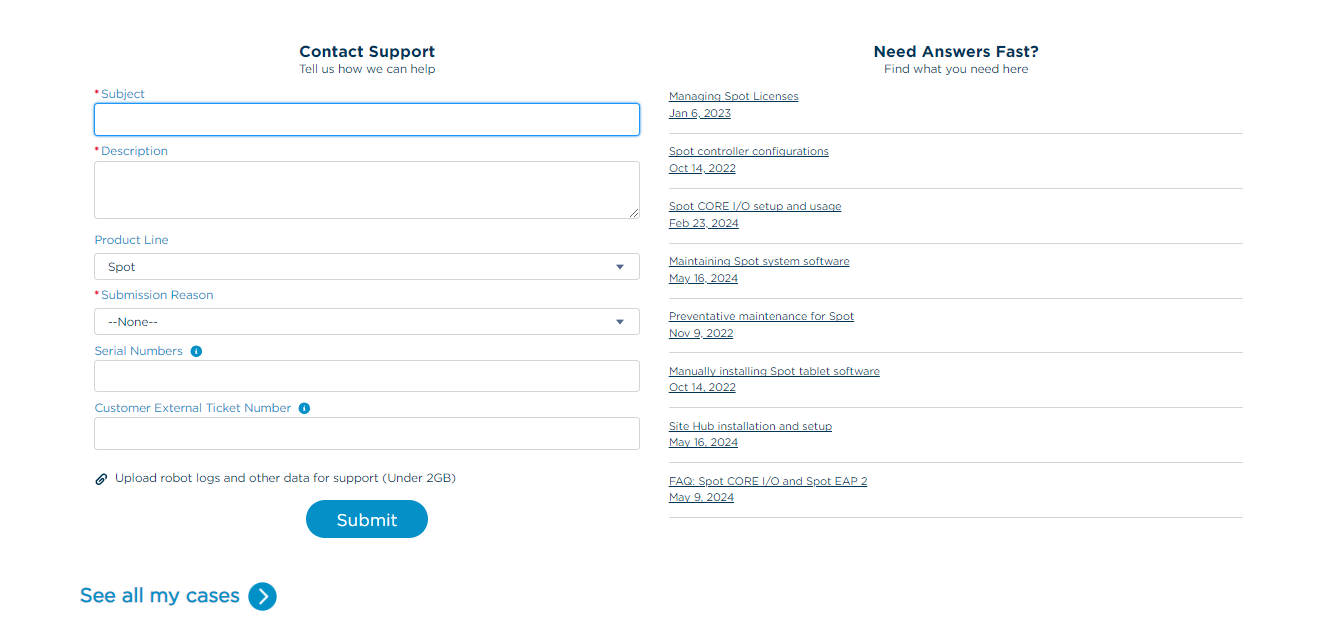 Getting Started with My Cases