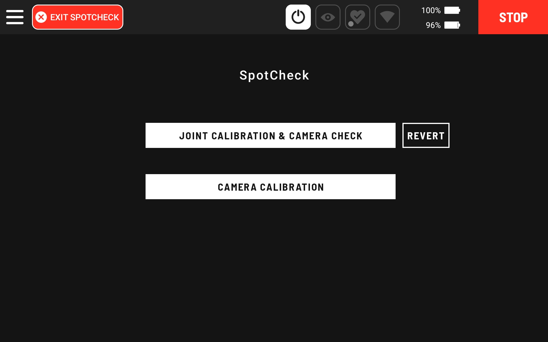 SpotCheck (Joint and Camera Calibration)