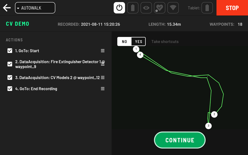 Integrating Computer Vision (CV) models with the Spot robot