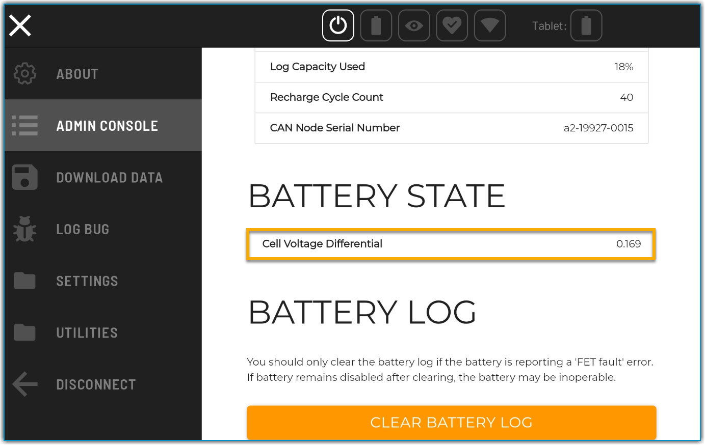 Spot Battery and Charging System