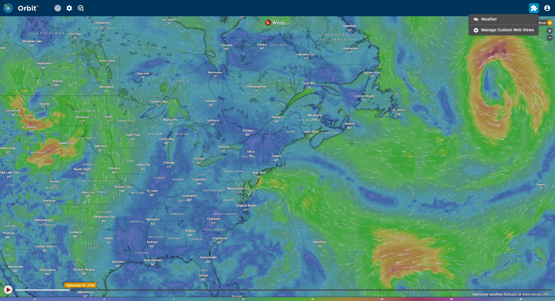 Orbit Administration and Settings