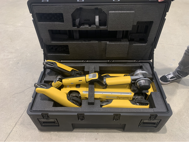 Spot Arm Boxing and Unboxing