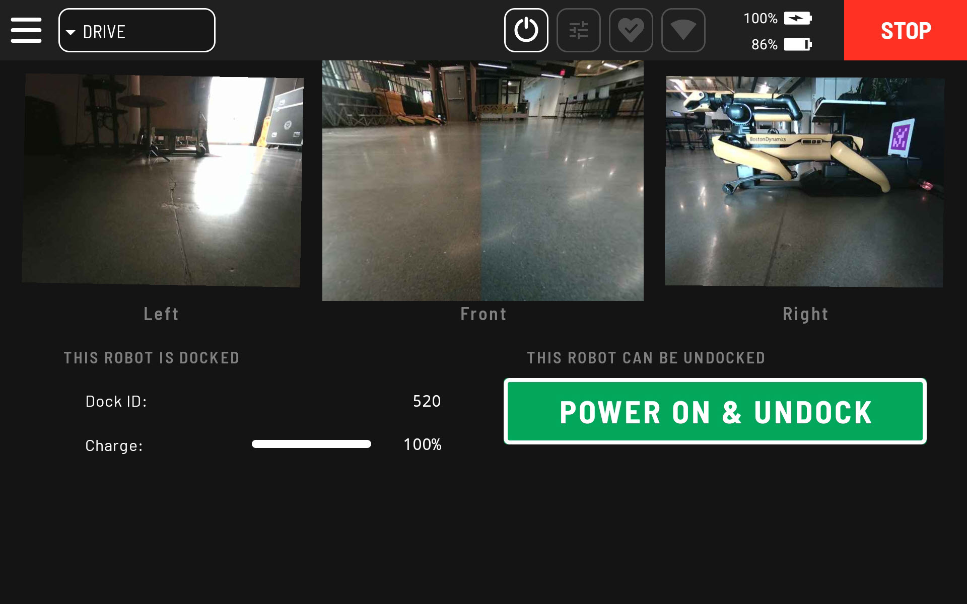 Dock and Undock Spot