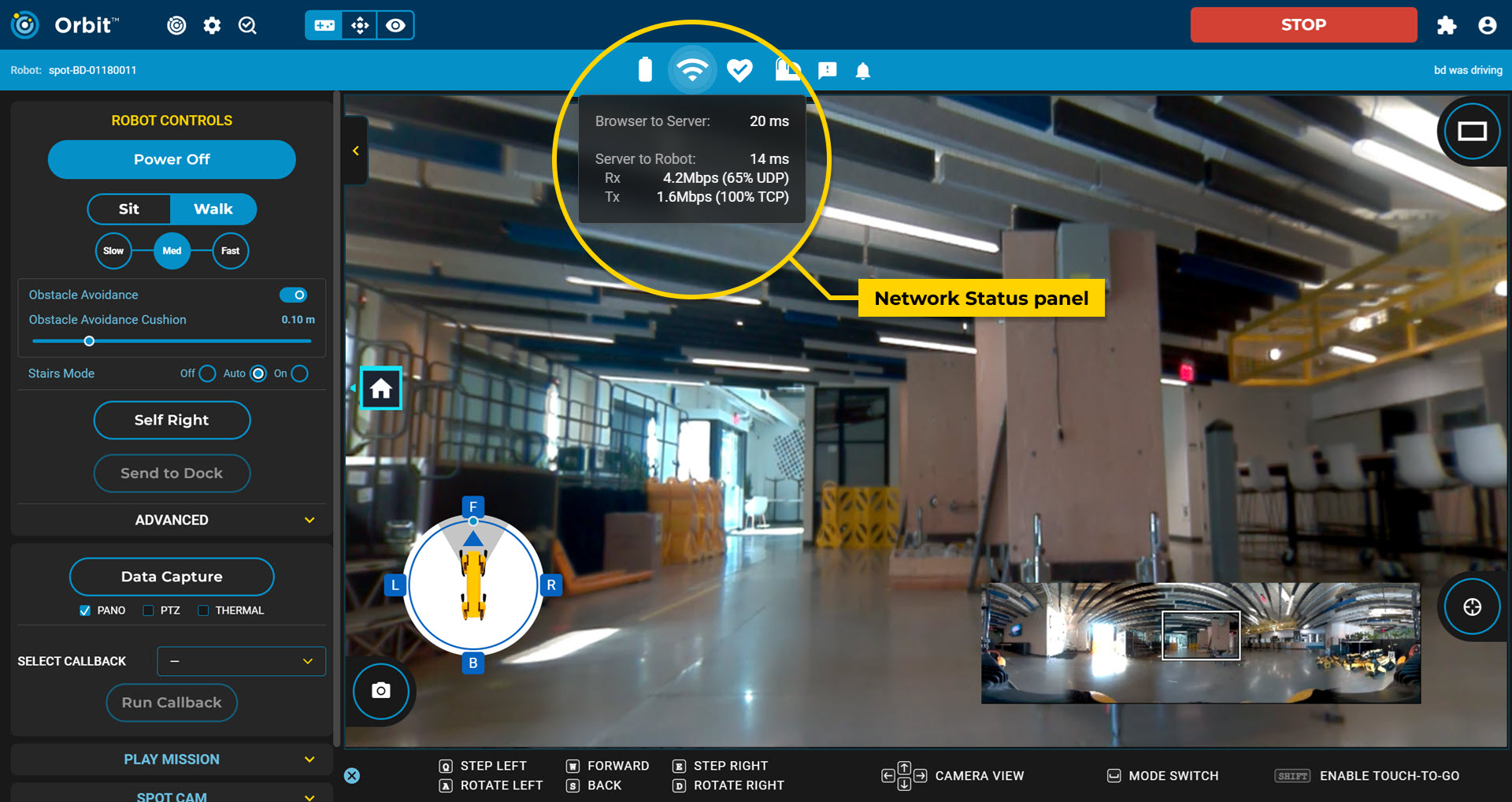 Network Readiness Tests for Spot and Orbit
