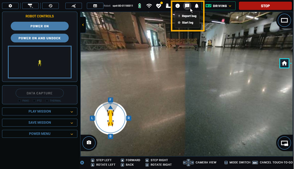 Create a Log Entry with Orbit