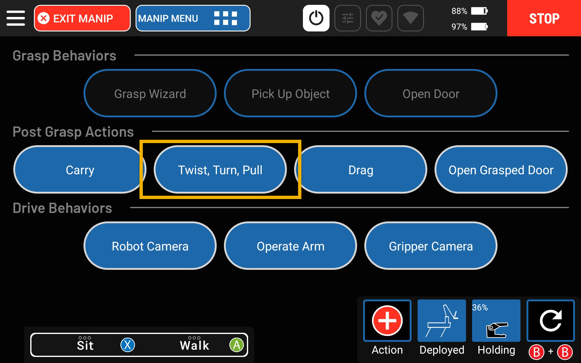 Constrained Manipulation with Spot Arm