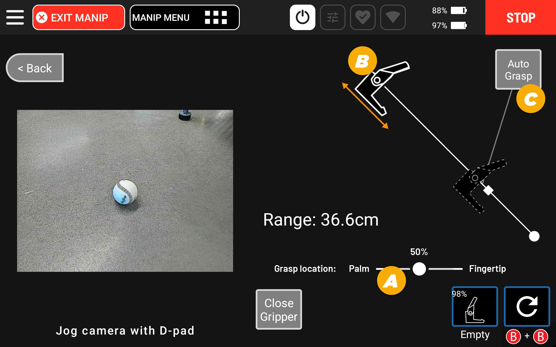 Grasp Objects with Spot Arm