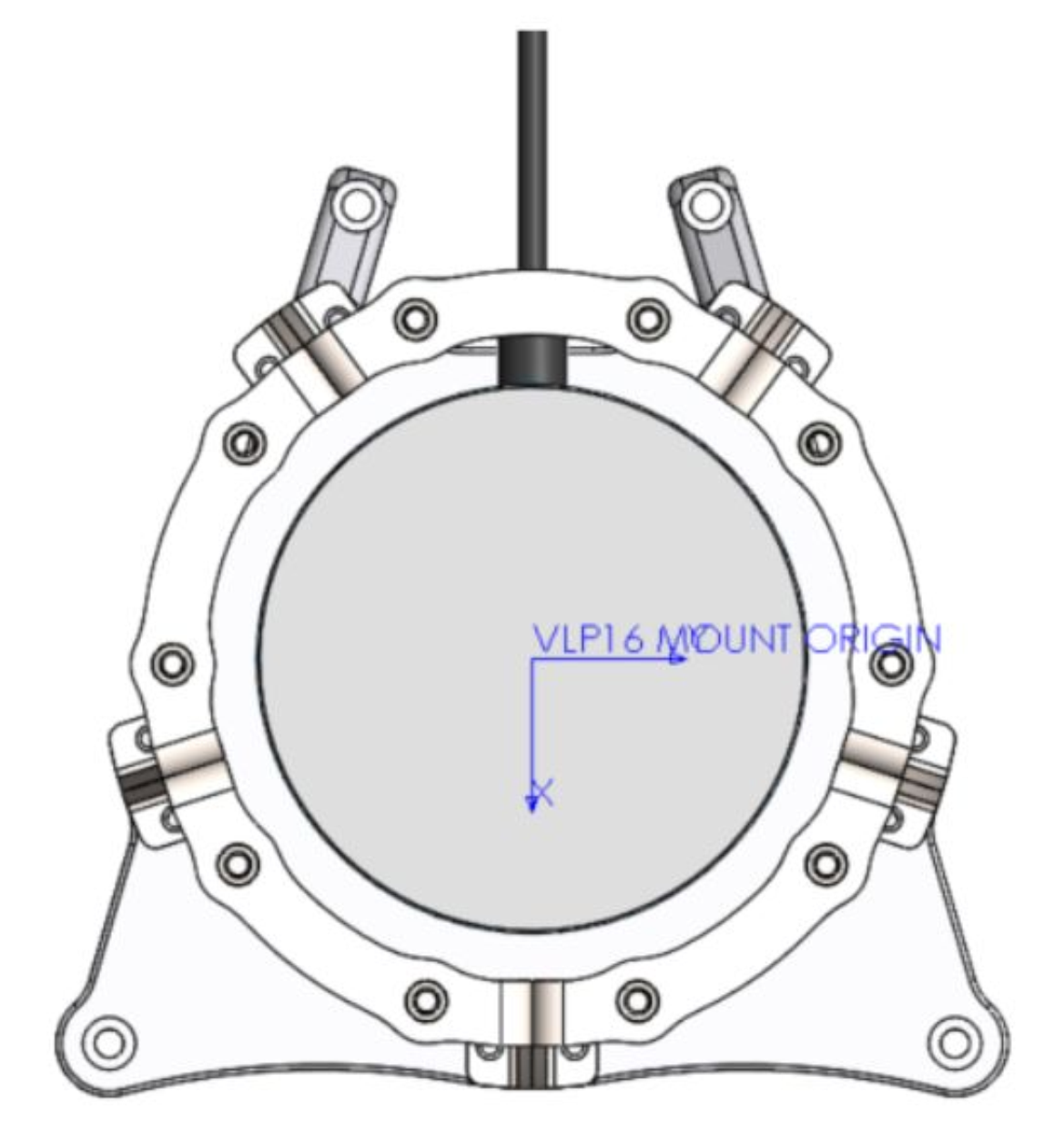 EAP Lidar Camera Assembly