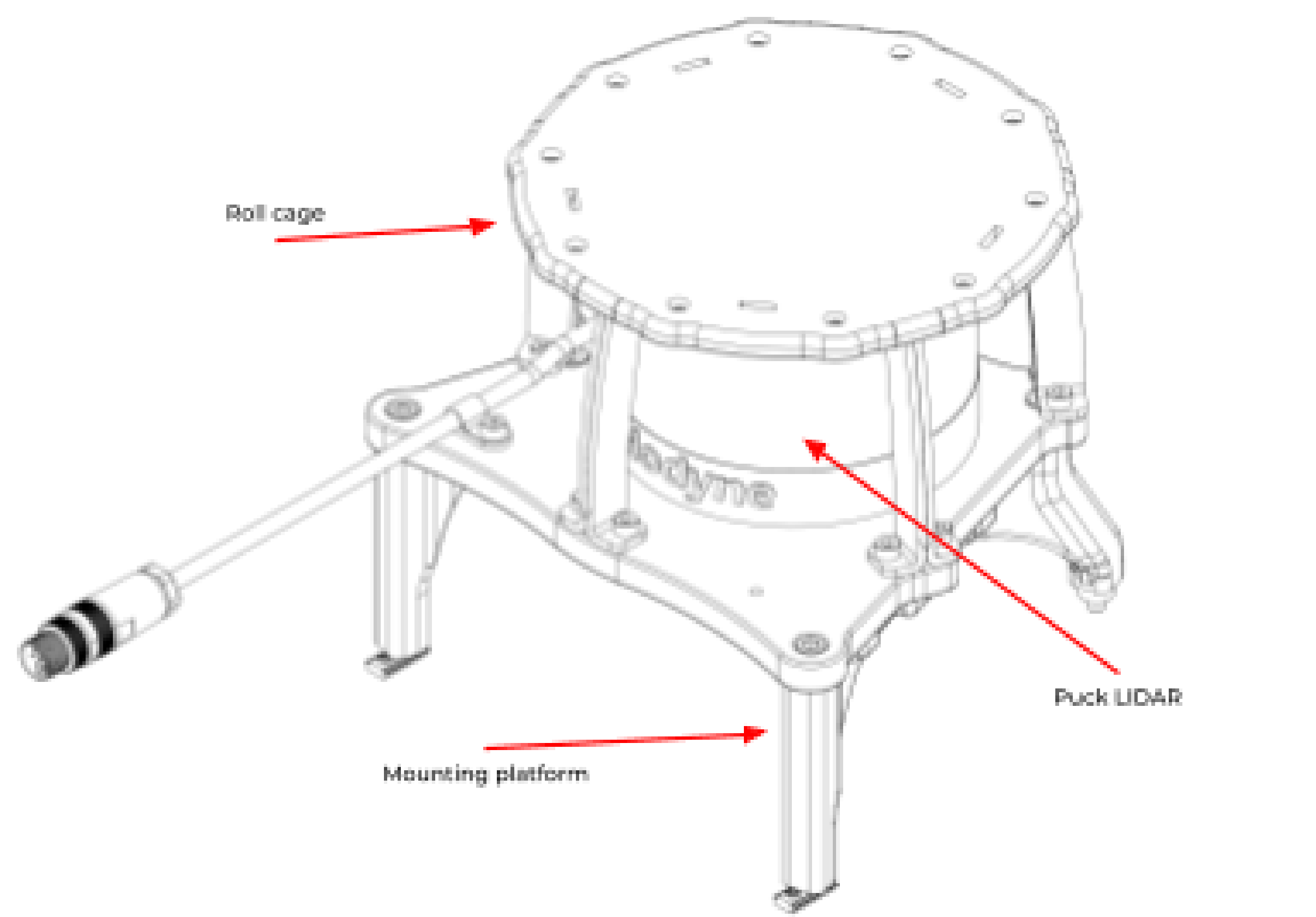 EAP Lidar Camera Assembly