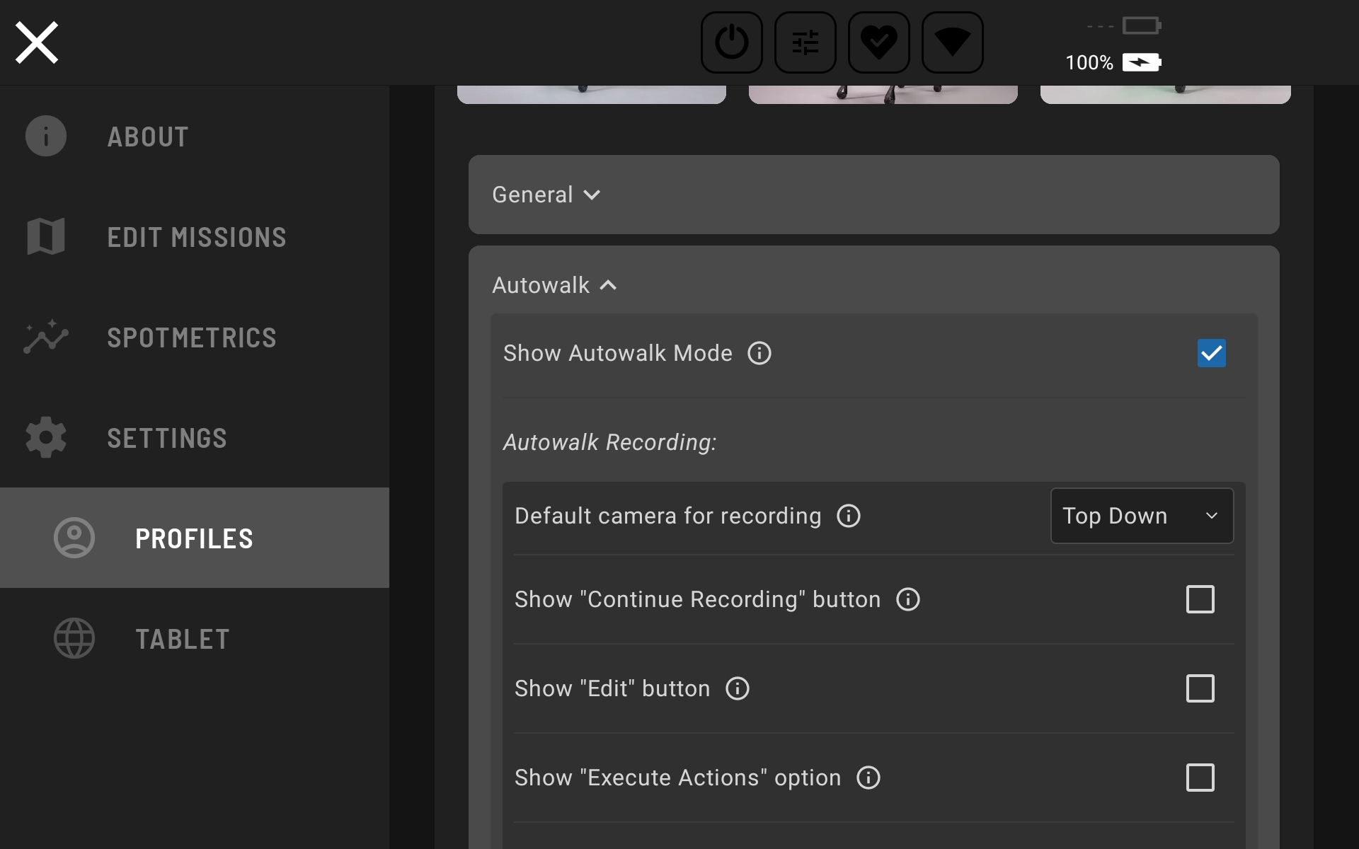 Spot App Profiles
