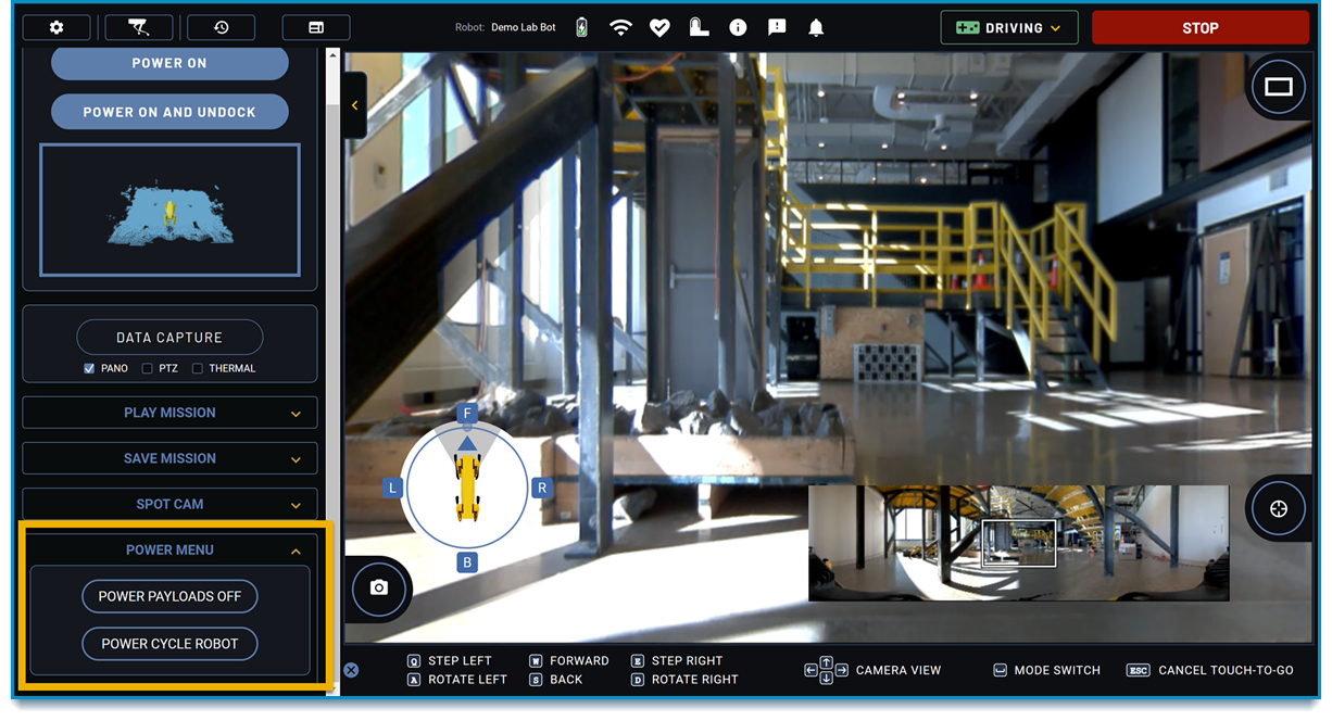 Orbit Operator Controls