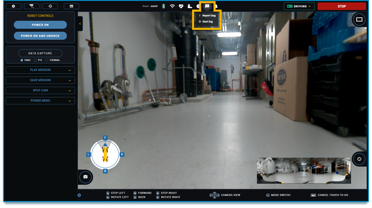 Orbit Operator Controls