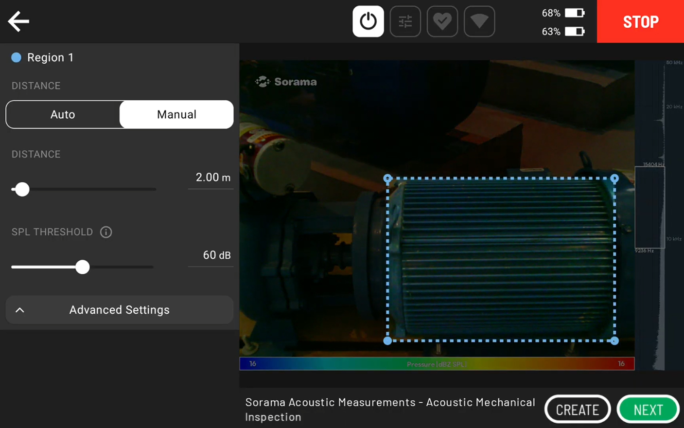 Create Acoustic Inspections with Spot