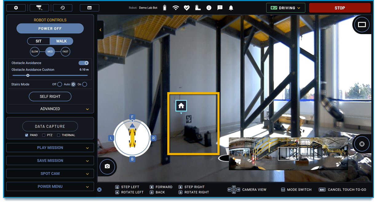 Orbit Operator Controls